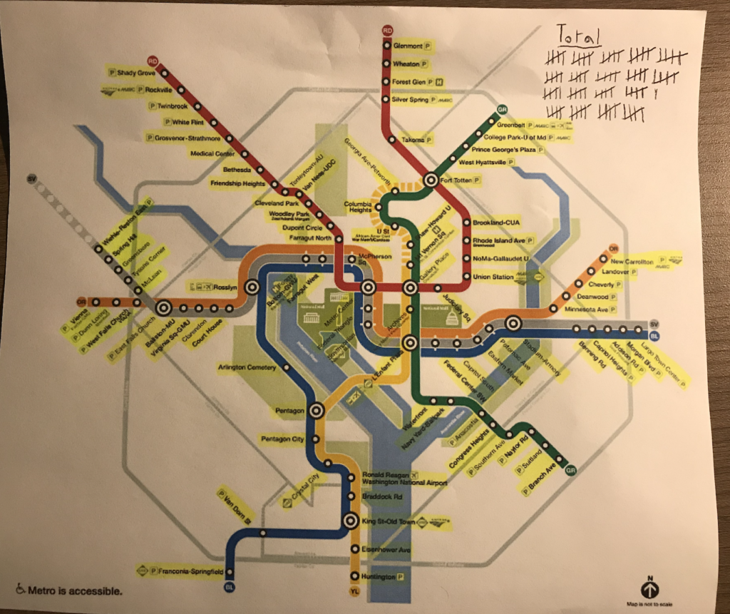 I visited every DC Metro station. Here are my favorites: - Red Jacket ...
